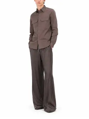 Rick Owens Camicia "work" In Popeline
