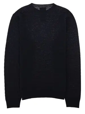 Giorgio Armani Virgin Wool Crewneck Sweater