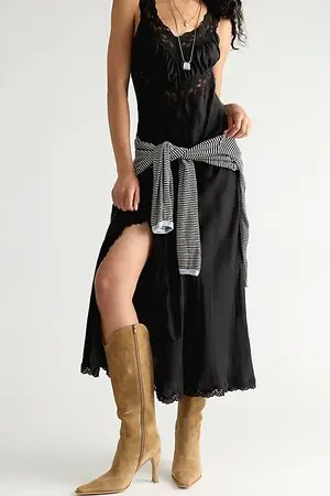 Jeffrey Campbell Sweet Talker Tall Boots - Tan Suede