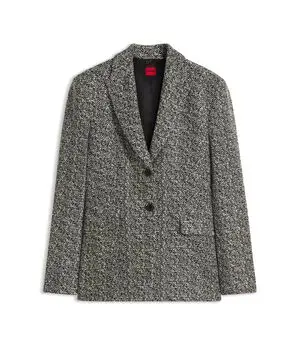 Hugo Regular-fit Herringbone Blazer