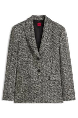 Hugo Regular-fit Herringbone Blazer