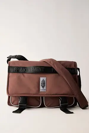 Free People In Motion Messenger Bag - Cocoa