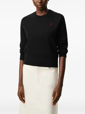 AMI Paris De Coeur Wool Sweater