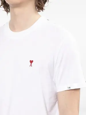AMI Paris De Coeur Cotton T-shirt