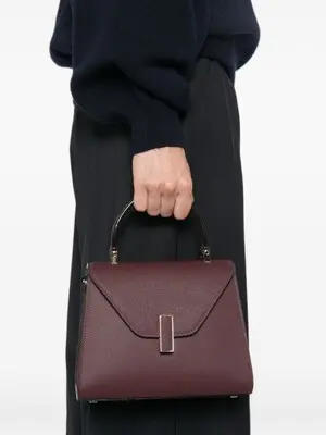 VALEXTRA Iside Mini Leather Handbag