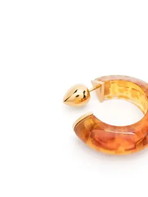 Alaïa Edge Hoop Earrings