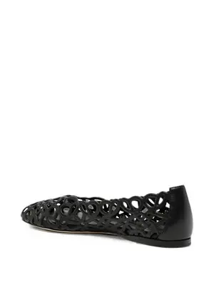 Loewe Petal Anagram Ballet Flats
