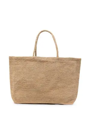 SOPHIE DIGARD Rafia Tote Bag - Beige