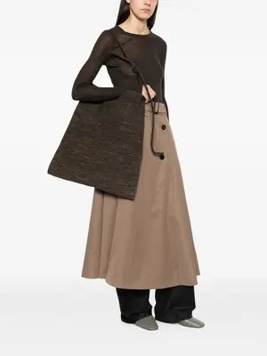 SOPHIE DIGARD Raffia Shoulder Bag