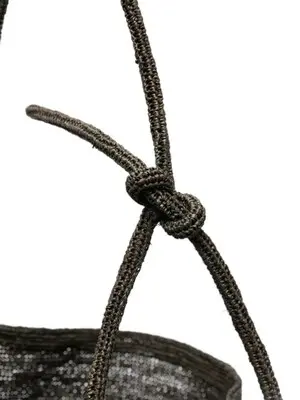 SOPHIE DIGARD Raffia Shoulder Bag