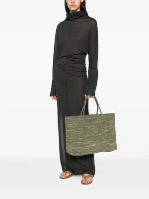 SOPHIE DIGARD Rafia Tote Bag