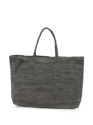 SOPHIE DIGARD Rafia Tote Bag - Grey