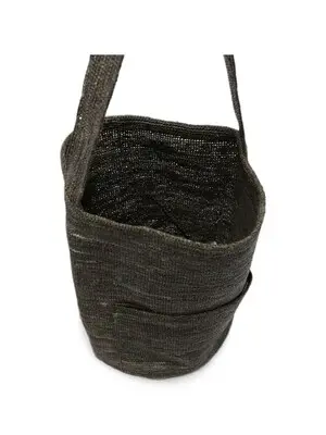 SOPHIE DIGARD Raffia Bucket Bag