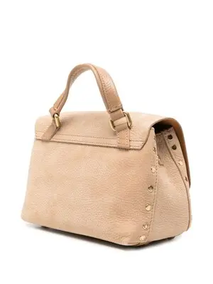 ZANELLATO Postina Jones Baby Leather Handbag - Beige