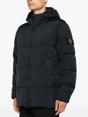 Stone Island Logo Nylon Blouson Jacket