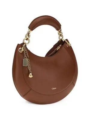 Chloé Banana Small Leather Hobo Bag