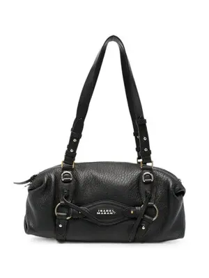 Isabel Marant Étoile Talpa Mini Leather Shoulder Bag - Black