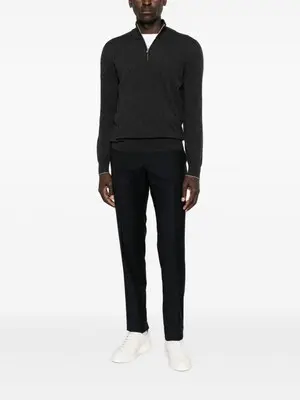 Brunello Cucinelli Cashmere Turtle-neck Sweater - Grey