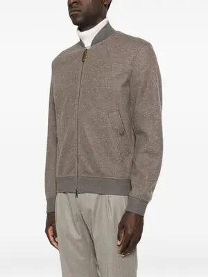 Brioni Cashmere Bomber Jacket
