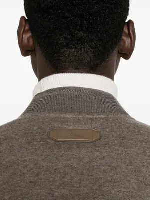 Brioni Cashmere Bomber Jacket