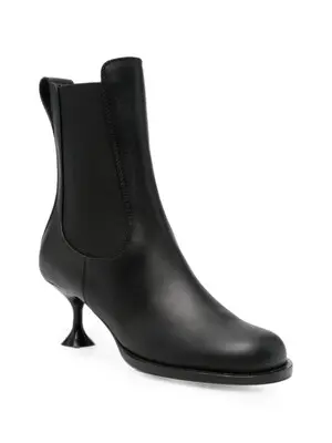 SERGIO ROSSI Leather Boots
