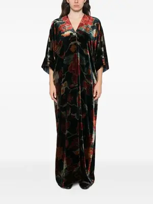 PIERRE-LOUIS MASCIA Printed Maxi Dress