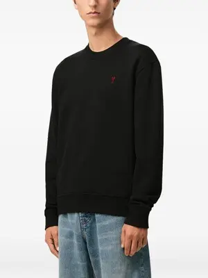 AMI Paris De Coeur Cotton Sweatshirt