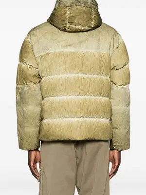 C.P. COMPANY Short Down Jacket With Goggle Hood