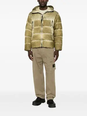 C.P. COMPANY Short Down Jacket With Goggle Hood