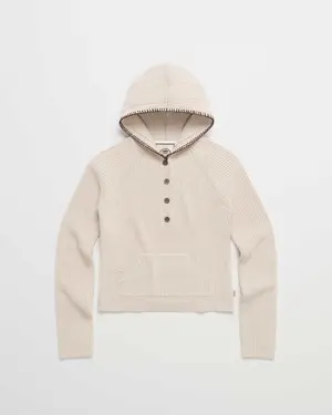 ROXY X MADHAPPY Shrunken Ribbed Hoodie