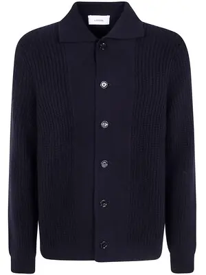 LARDINI Sweater Wool Cashmere - Black