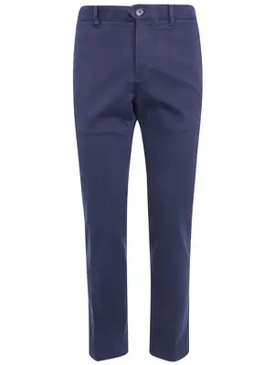 Incotex Pants Regular Fit Classic Chino - Blue