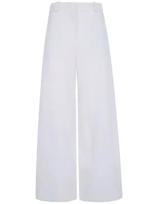Giorgio Armani Pants Wide Leg Trousers - White