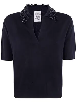 SEMICOUTURE Polo Short Sleeves "margy