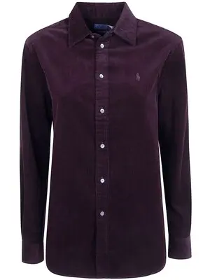 Polo Ralph Lauren Shirt Woven Sport "211a93203 012 Midnight Merlot - Red