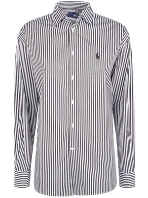 Polo Ralph Lauren Shirt Long Sleeves "long Sleeves Blouse - Brown
