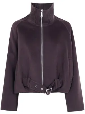 Seventy Jacket Wool Bomber - Brown