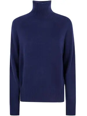 Seventy Sweater Cashmere Turtle Neck - Blue