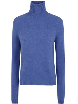 BASE Sweater Turtle Neck "b8451.034 122 Sky - Blue