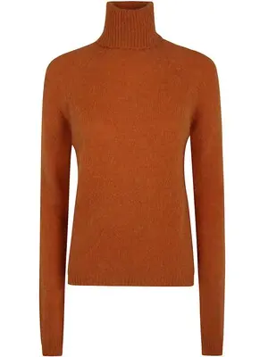 BASE Sweater Turtle Neck "b8451.034 024 Orange - Yellow