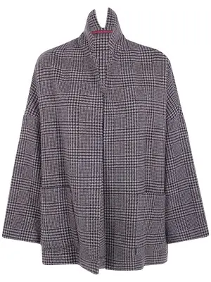 DANIELA GREGIS Houndstooth Wool Jacket