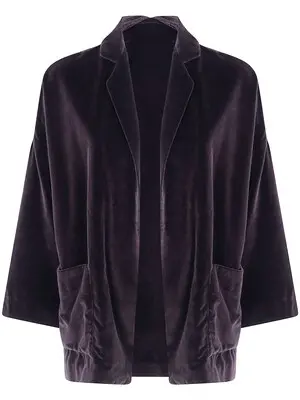 DANIELA GREGIS Jacket Washed "gladiolo - Brown