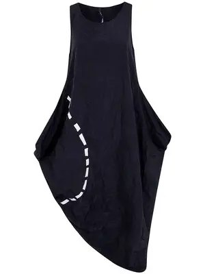 MARIA CALDERARA Embroidered Taffeta Dress