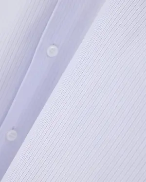 Giorgio Armani Regular Fit Shirt In Yarn-dyed Striped Cotton
