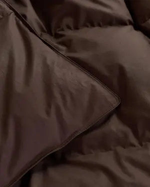 Quince Premium Sateen Down Alternative Comforter - Espresso