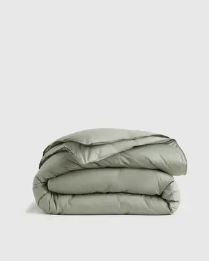 Quince Premium Sateen Down Alternative Comforter - Sage