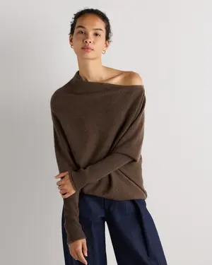 Quince Draped Sweaters For Women