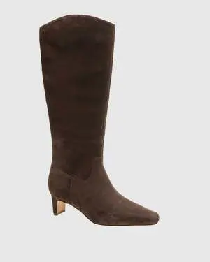 Splendid Jack Tall Suede Boot - Spice