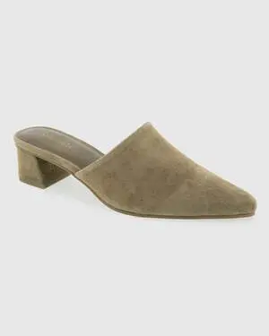 Splendid Lorelei Suede Mule - Olive