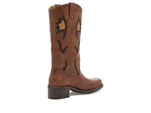 FRYE AND CO. Miranda 10 Flower Boots Whiskey